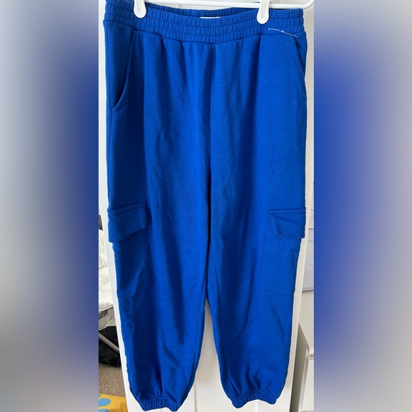 Pants & Jumpsuits | Royal Blue Cargo Sweatpants | Poshmark